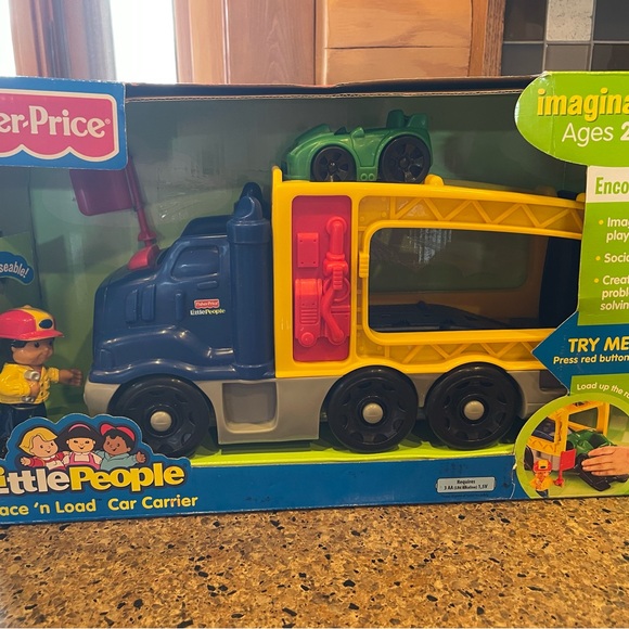 Fisher-Price | Toys | Fisher Price Poseable Little People Race And Load ...